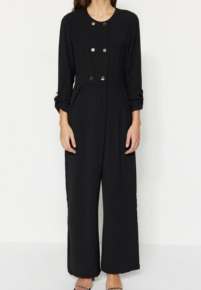 Trendyol Modest Jumpsuit - black/schwarz - Zalando.de