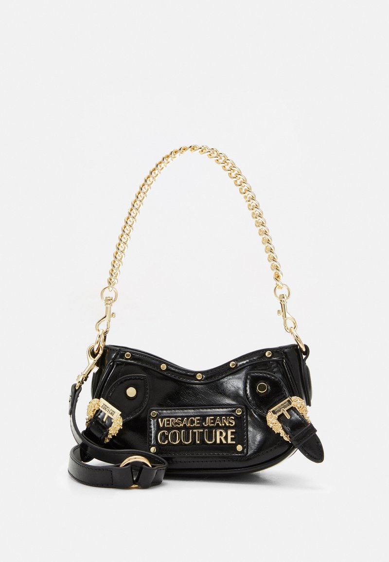 Versace Jeans Couture BIKER COUTURE BAGS - Handbag - black - Zalando.co.uk