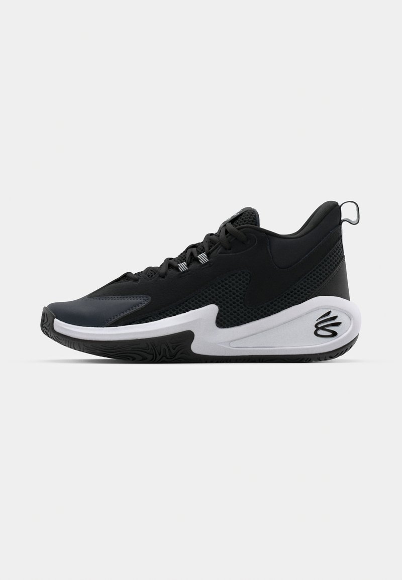 Under Armour CURRY 3Z 25 UNISEX - Basketball shoes - black/anthracite ...