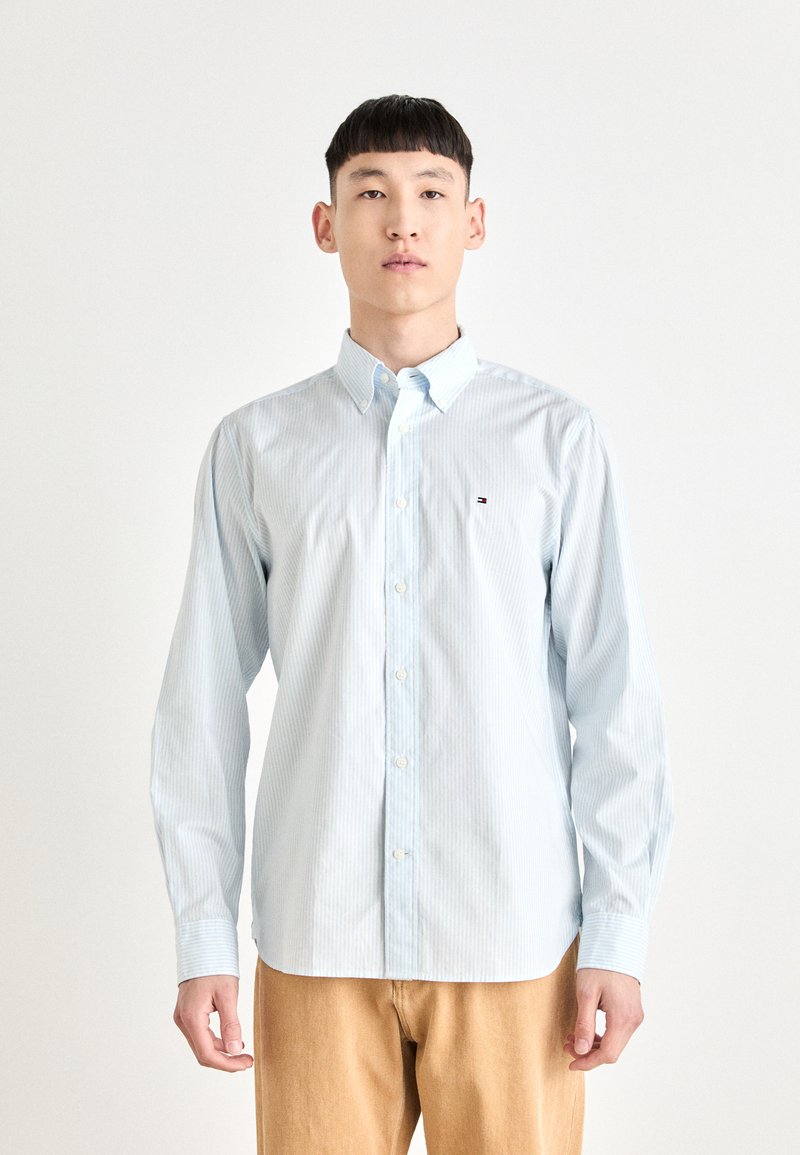 Tommy Hilfiger SOFT EASY - Chemise - vessel blue/optic white/bleu clair - ZALANDO.FR