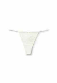 Intimissimi ETHEREAL - Thong - ivory/white denim - Zalando