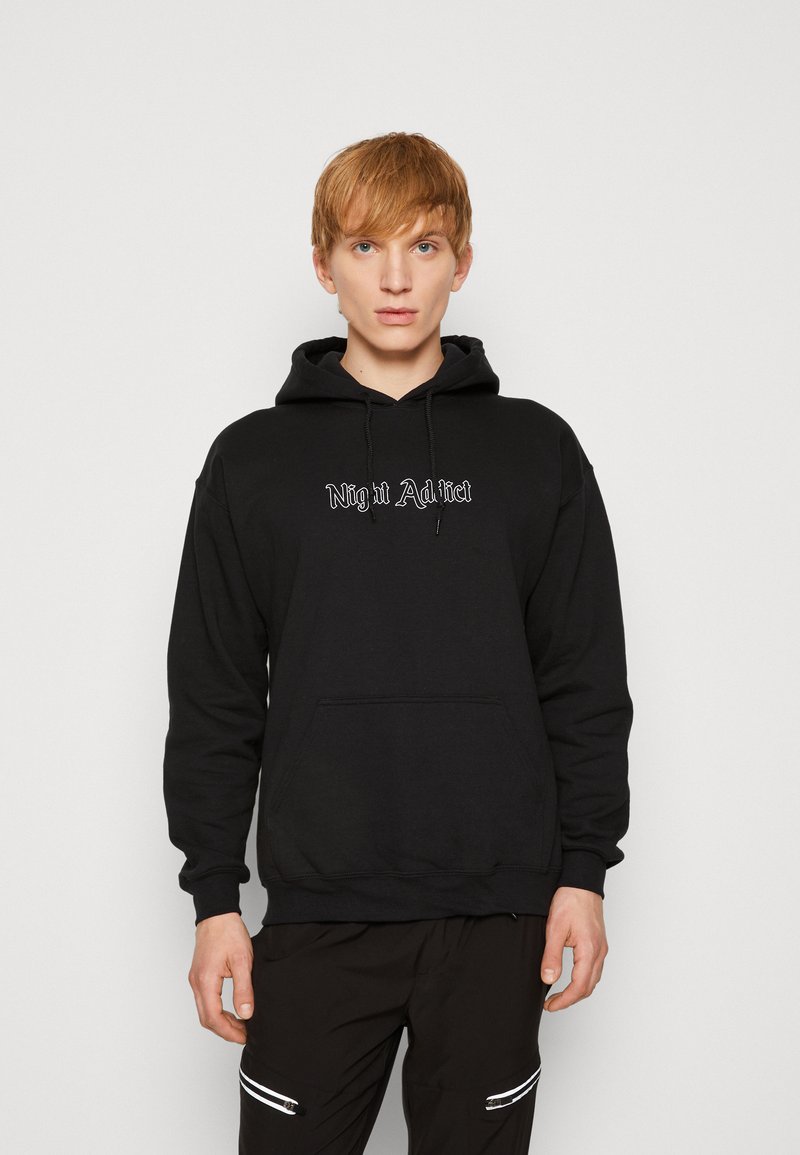 Night Addict FLOWER - Kapuzenpullover - black/schwarz - Zalando.ch
