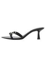 Mango MONK - Slip-ins med hög sula - black/svart - Zalando.se
