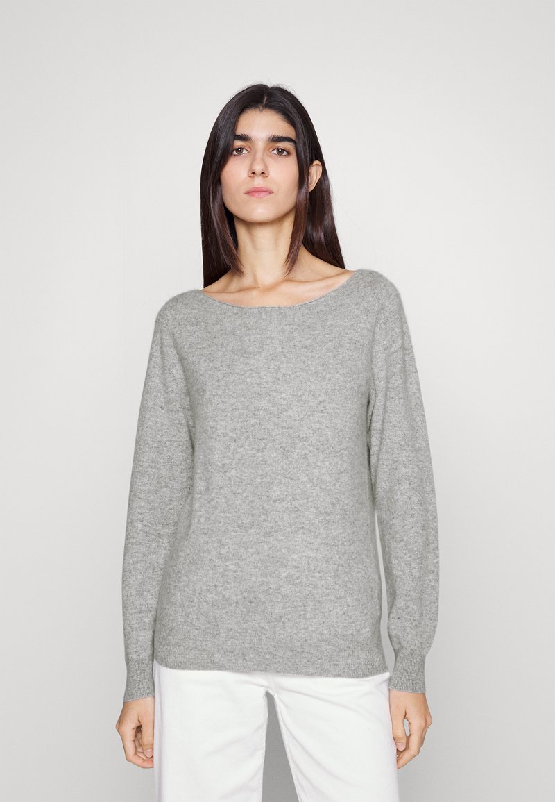 Repeat SWEATER - Jumper - silver grey/light grey - Zalando.de