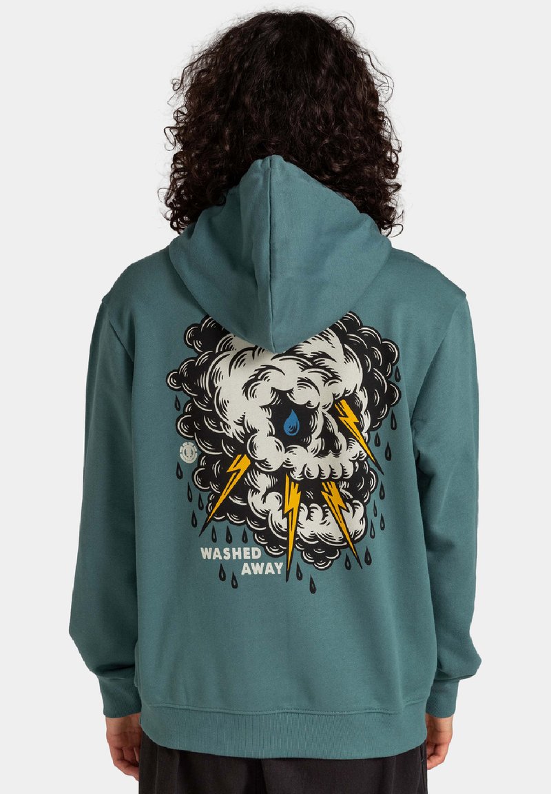 Element TIMBER ANGRY CLOUDS - Hoodie - north atlantic/blue - Zalando.co.uk