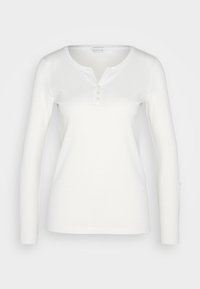 TOM TAILOR Topper langermet - offwhite grey/offwhite - Zalando.no