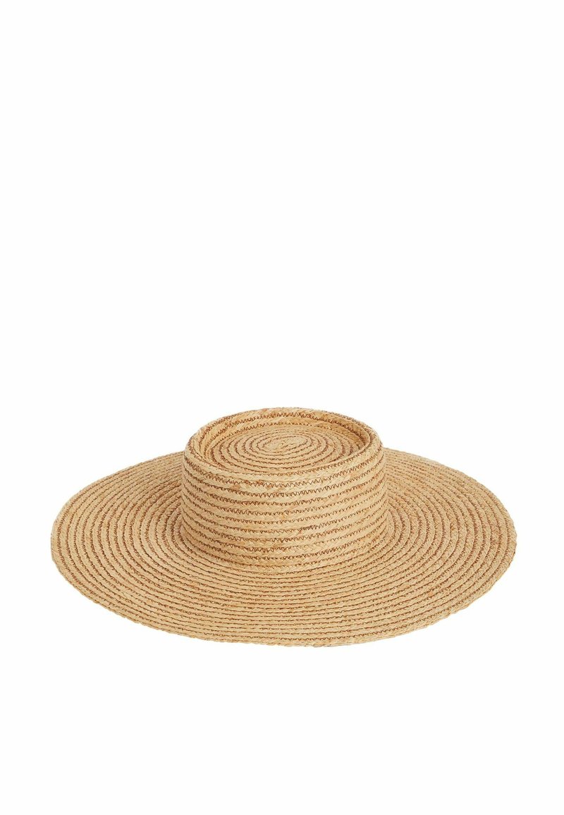 Next FLAT TOP WIDE BRIM - REGULAR FIT - Hut - neutral/beige - Zalando