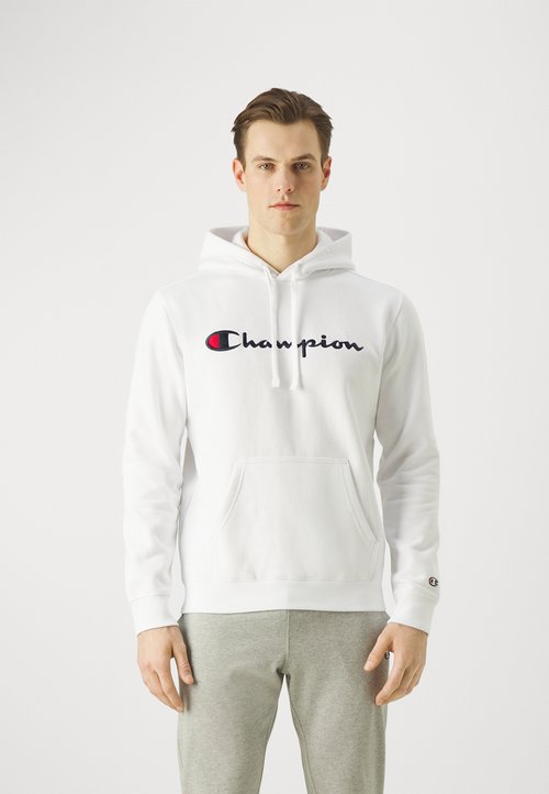 Champion BASIC HOODED - Kapuzenpullover - wht/weiß - Zalando.ch