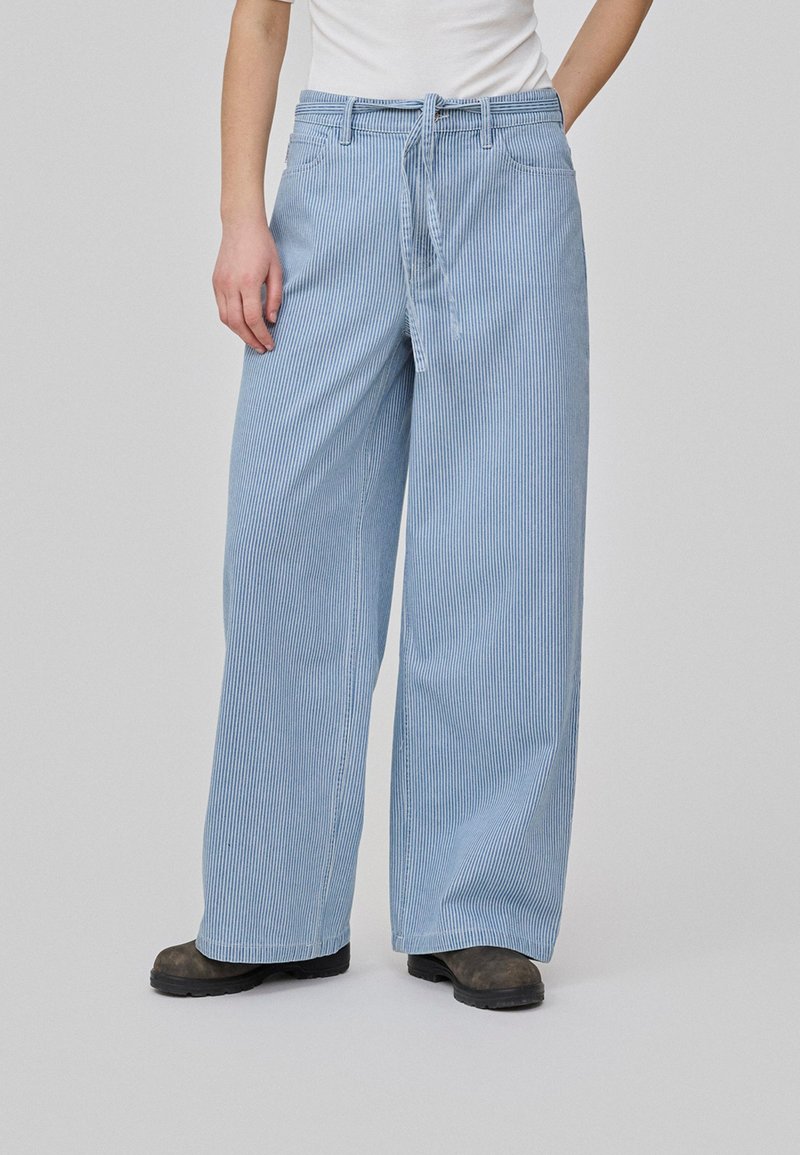 Modström ISOLDEMD - Bootcut jeans - soft blue/light-blue denim - Zalando.ie