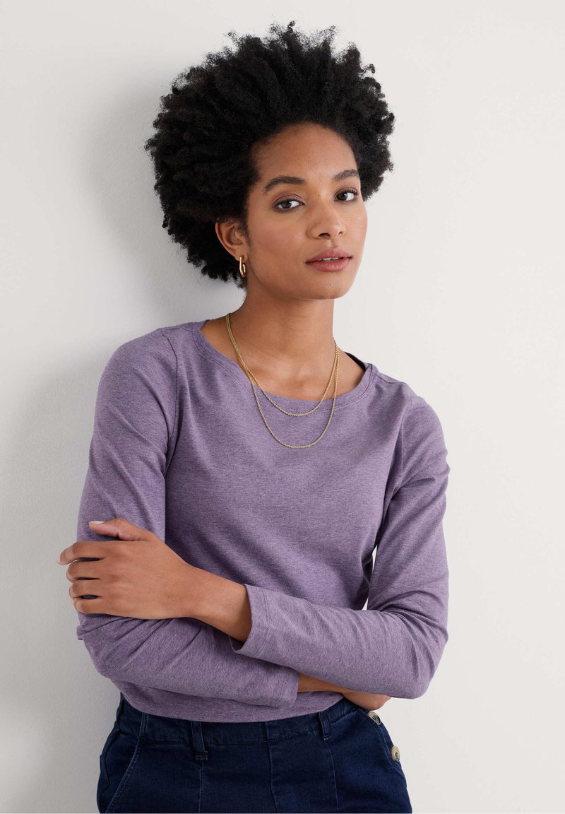 Seasalt Cornwall EASEL - Bluzka z długim rękawem/fioletowy - Zalando.pl