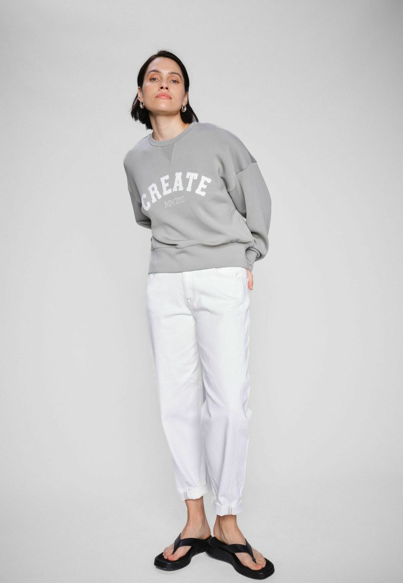 Mos Mosh AYMEN MELO - Straight leg jeans - white - Zalando