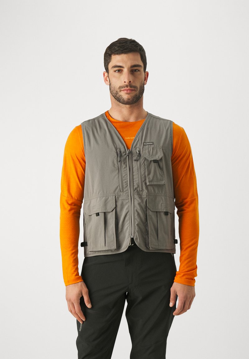 Columbia SILVER RIDGE™ UTILITY VEST - Väst - city grey/ljusgrå - Zalando.se