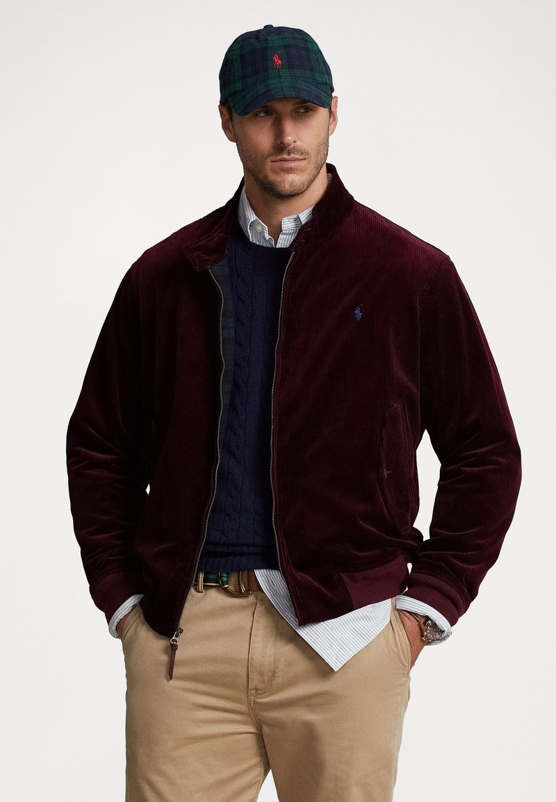 Polo Ralph Lauren Big & Tall LINED JACKET - Bombejakke - ruby/rød ...