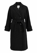 Object OBJKEILY L/S NOOS - Klassischer Mantel - black/schwarz - Zalando.de