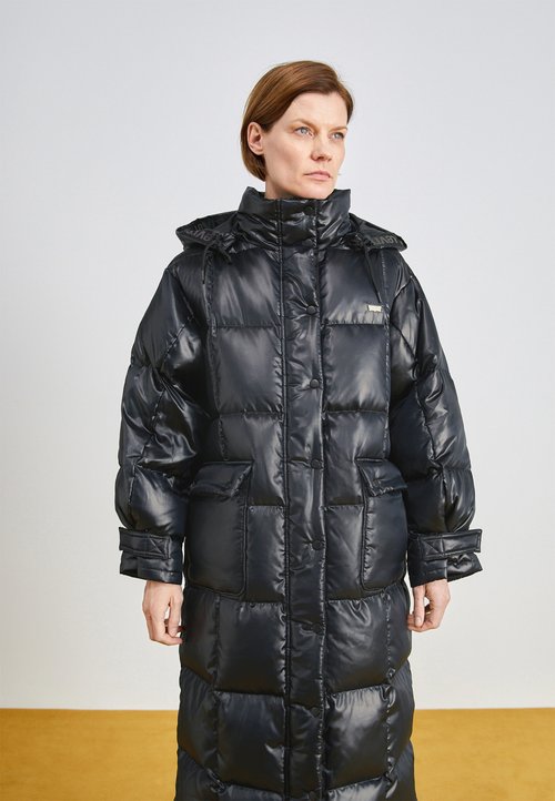 Levi's® PILLOW BUBBLE MID - Daunenmantel - caviar/schwarz - Zalando.ch