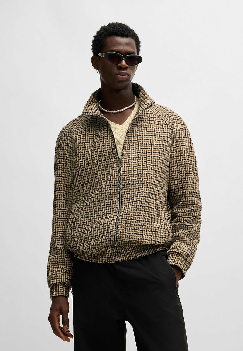 HUGO KEYN - Bomberjacks - dark brown nine/gemêleerd bruin - Zalando.nl