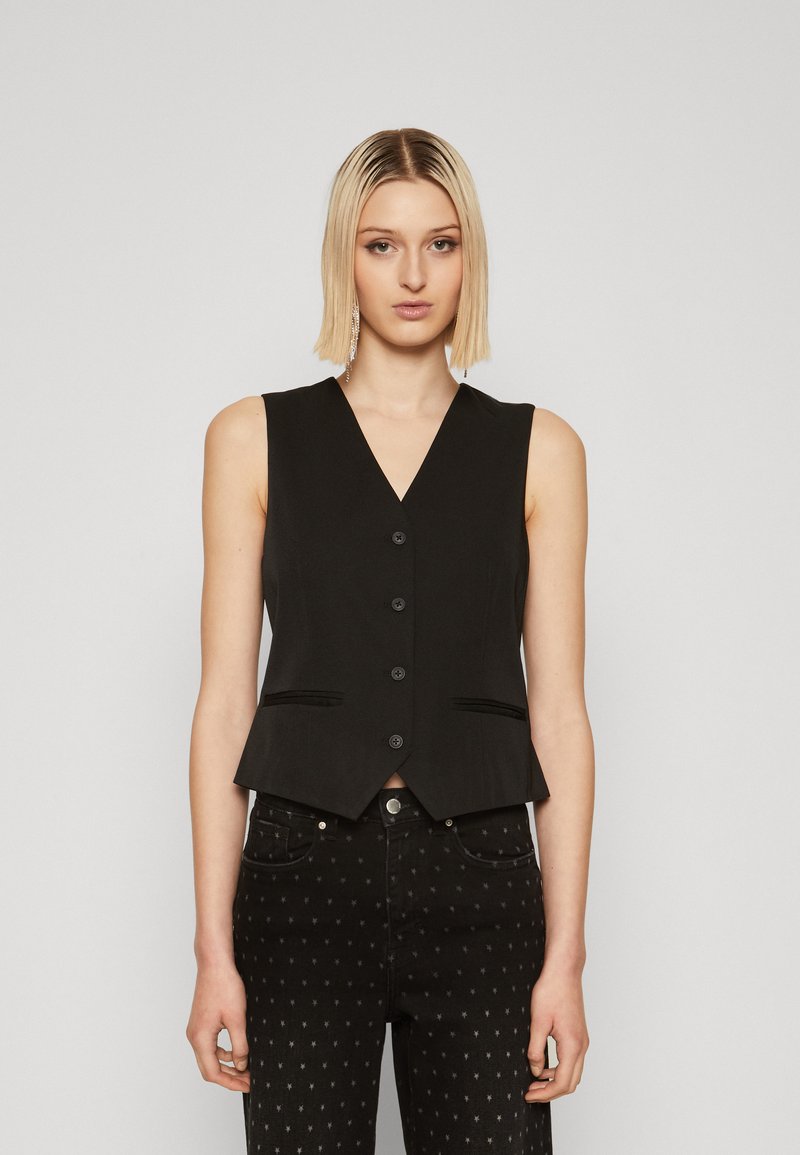 Vero Moda VMWENDY TAILORED WAISTCOAT - Waistcoat - black - Zalando.ie