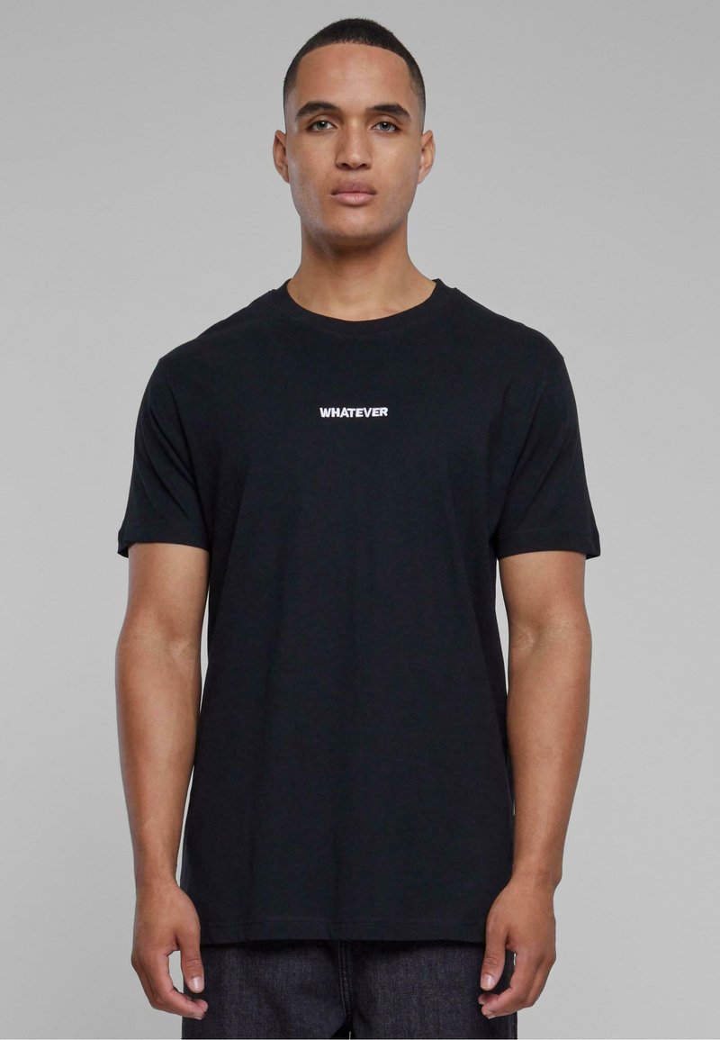 Mister Tee WHATEVER - T-shirts basic - black/sort - Zalando.dk