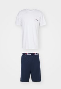 Fila MAN - Pyjama - white/blue/weiß - Zalando.de