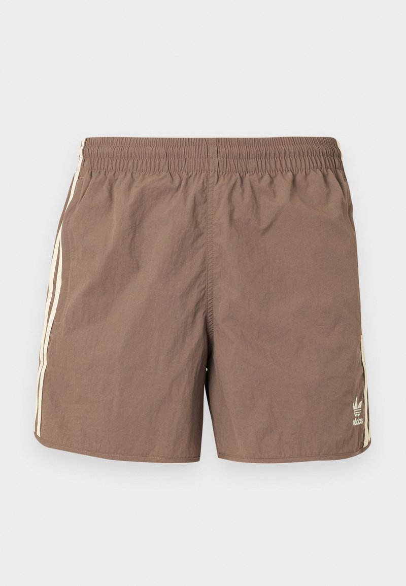 adidas Originals SPRINTER - Shorts - trace brown/wonder white/brown ...