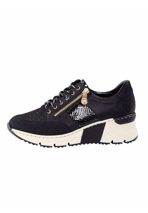 Rieker Sneaker high - schwarz/crema/cliff/perlcreme/beige - Zalando.ch