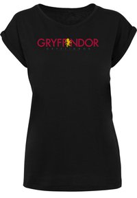 F4NT4STIC HARRY POTTER GRYFFINDOR TEXT - Tricou cu imprimeu - black ...