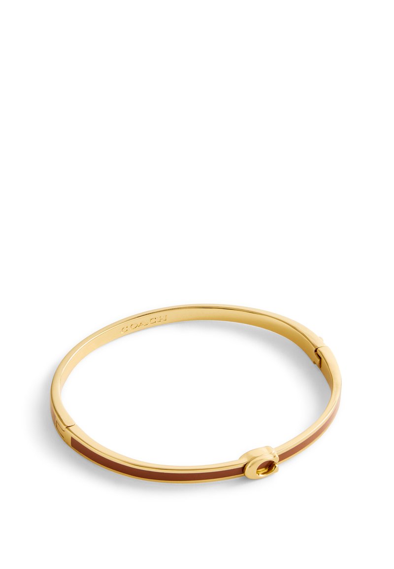 COACH SIGNATURE C BANGLE - Armbånd - brown/brun - Zalando.dk