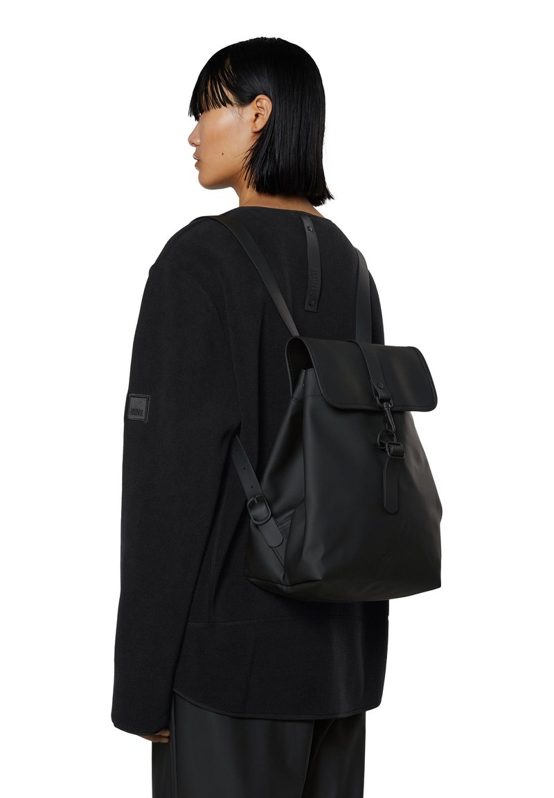 Rains BUCKET - Rugzak - black/zwart - Zalando.be