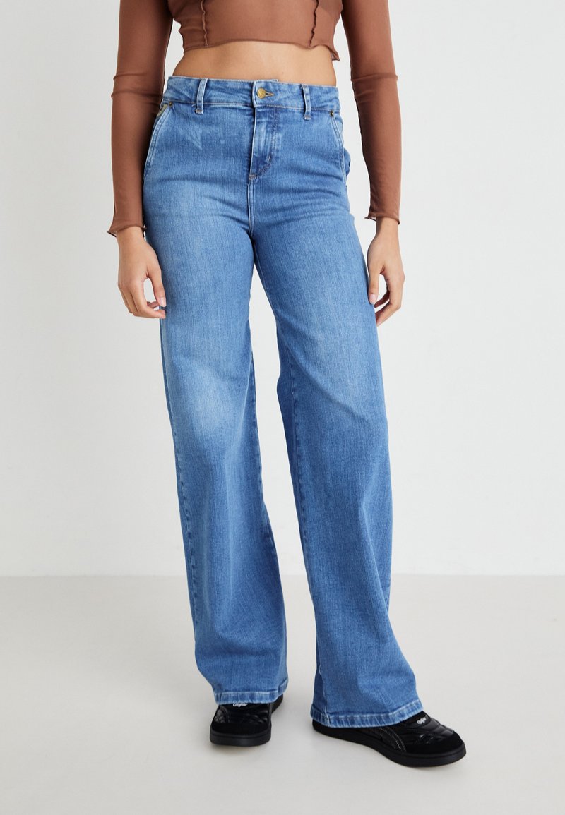 LOIS Jeans SILVIA DEN - Straight leg jeans - saltwater/blue denim - Zalando