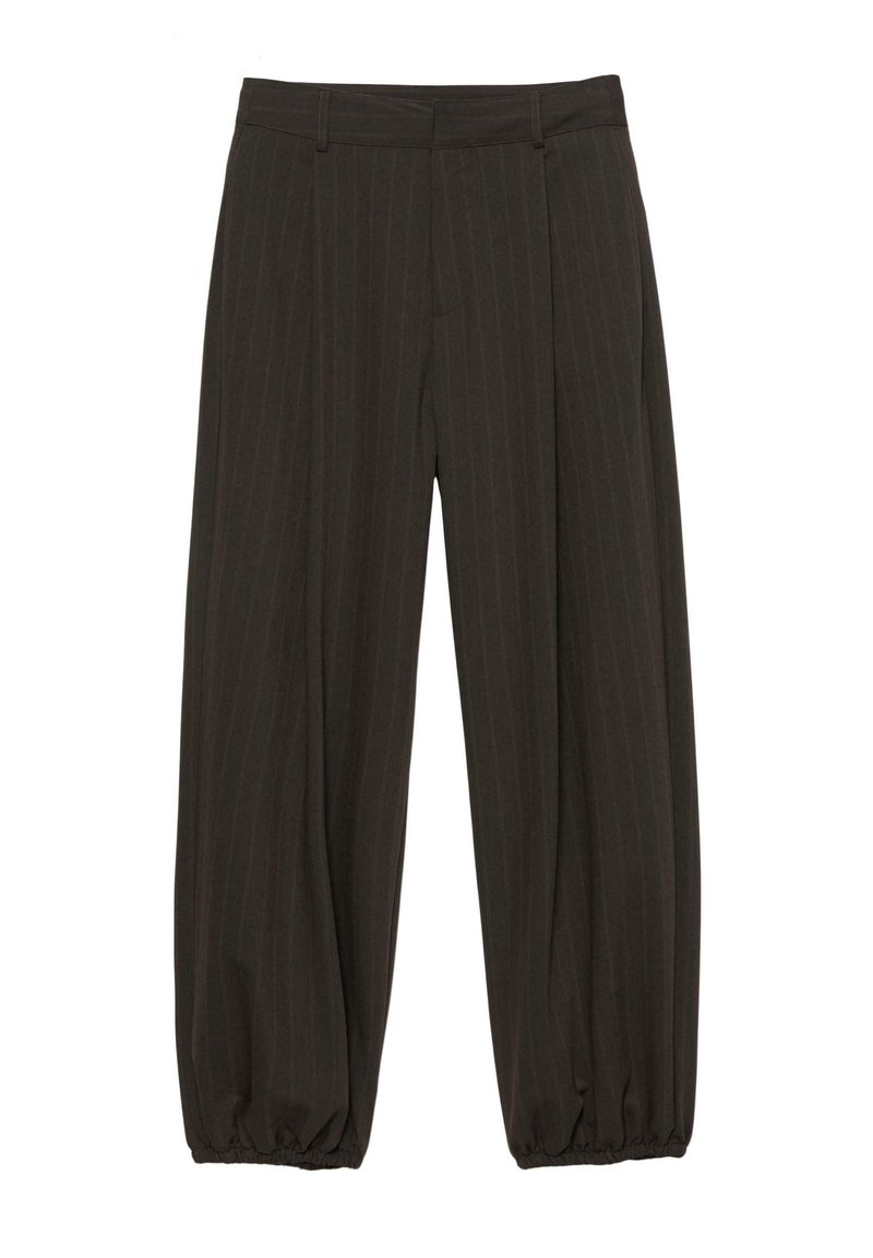 PULL&BEAR Tygbyxor - brown/brun - Zalando.se