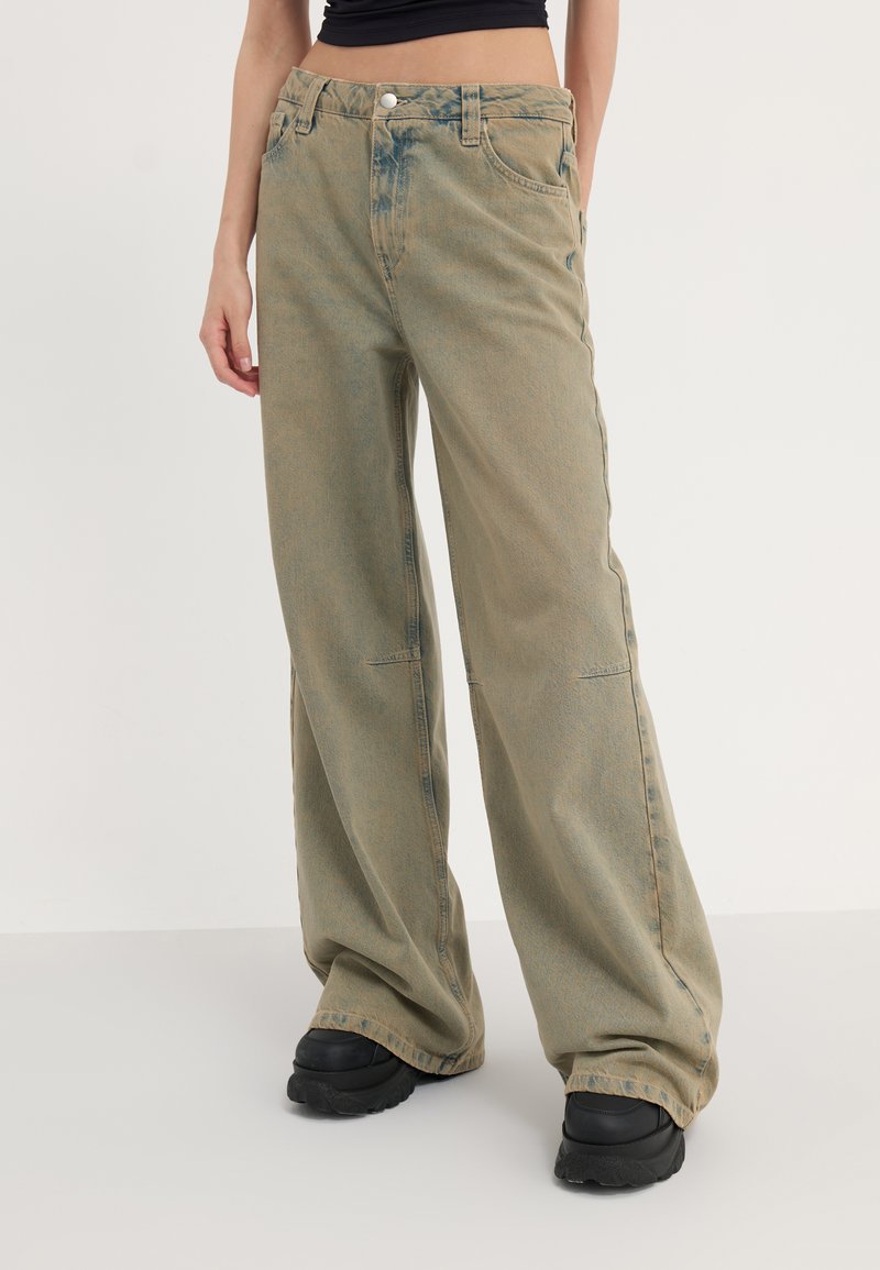 Even&Odd Tall Flared Jeans - dirty denim - Zalando.ie