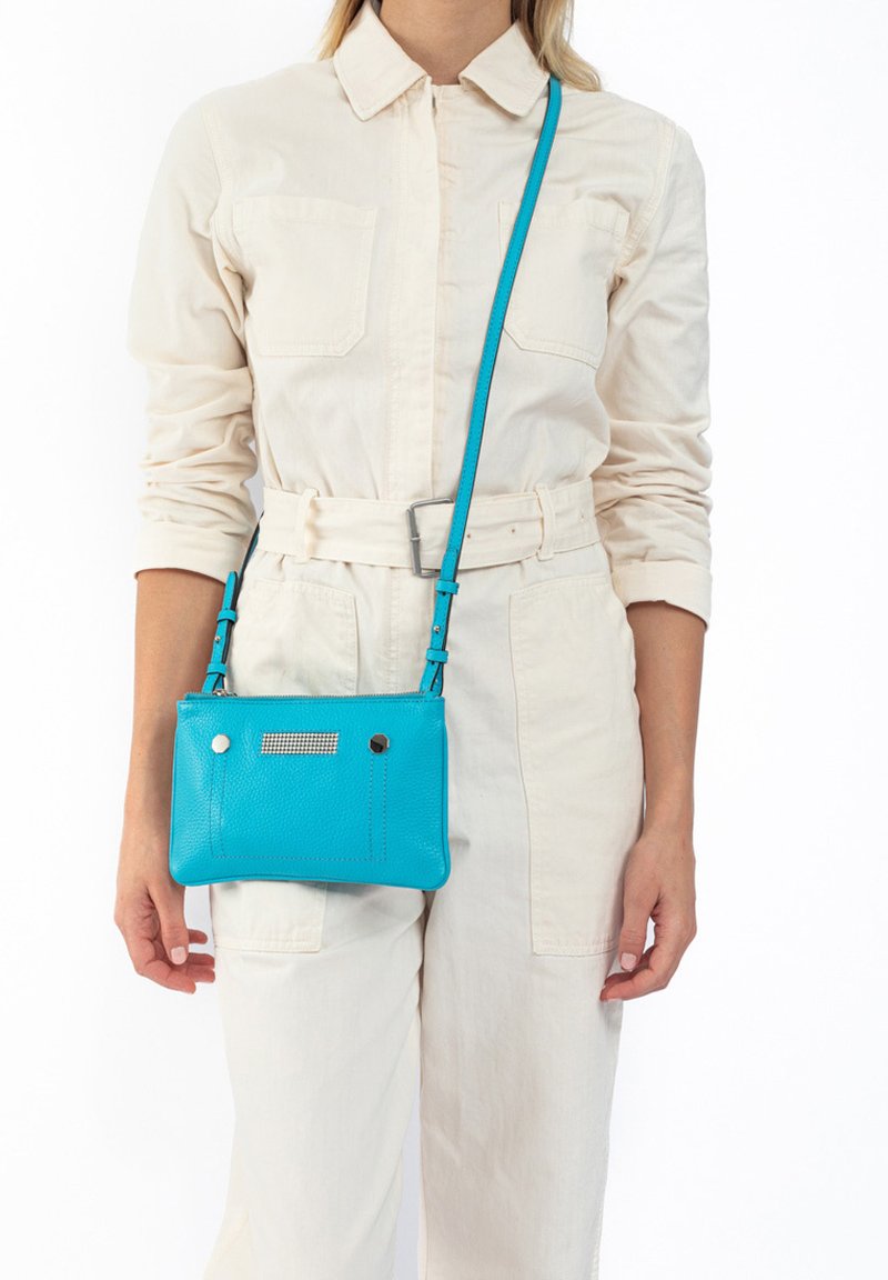 CLIO GOLDBRENNER MINI GRAINED - Schoudertas - malibu/blauw - Zalando.be