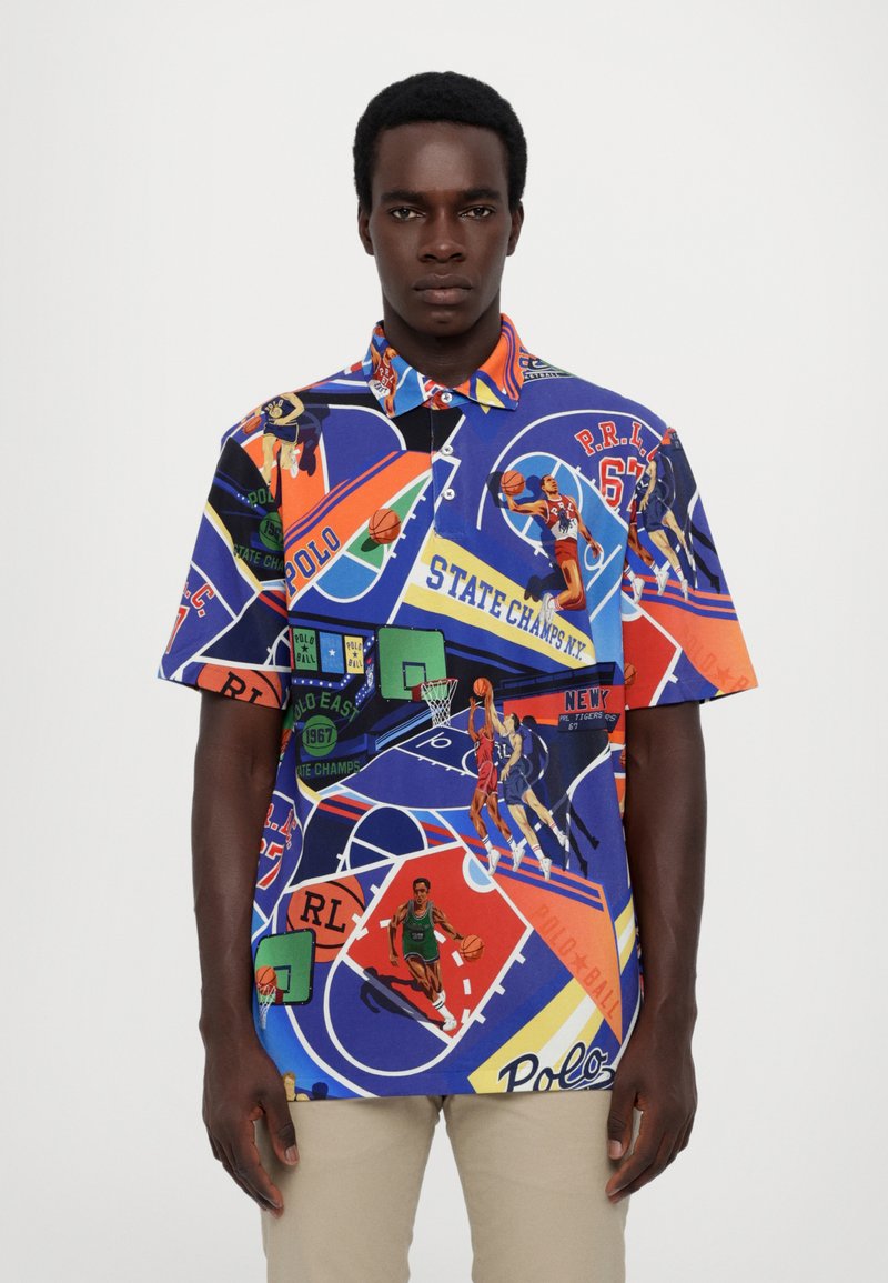 Polo Ralph Lauren SHORT SLEEVE - Polo shirt - multi coloured/multi ...