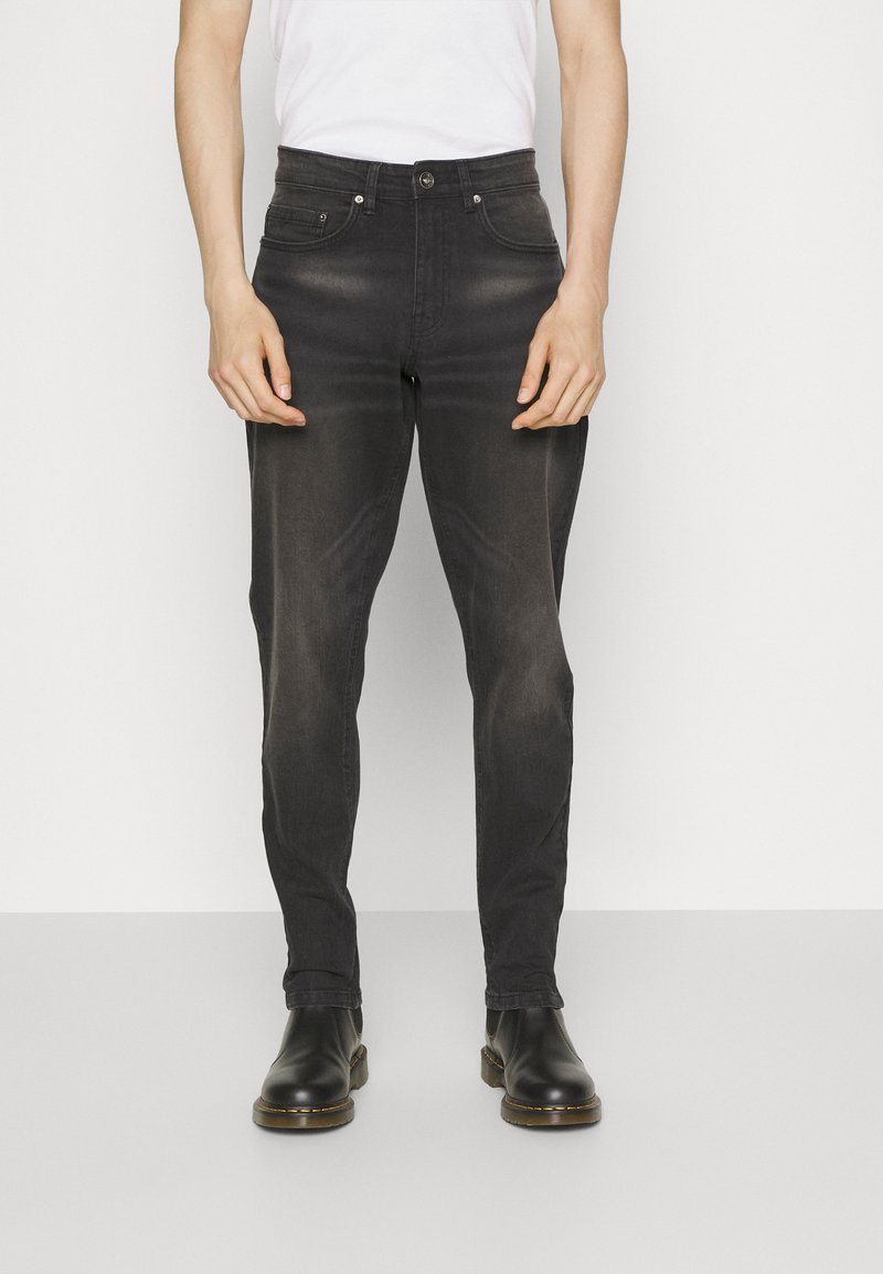 Redefined Rebel DETROIT - Jeans Slim Fit - marble black/schwarz ...