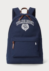 Polo Ralph Lauren Tiger Patch Camo Canvas Backpack - Rucksack - refined navy/dark blue - Zalando