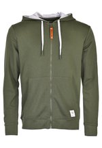 TOP GUN Sweat zippé - olive - ZALANDO.BE