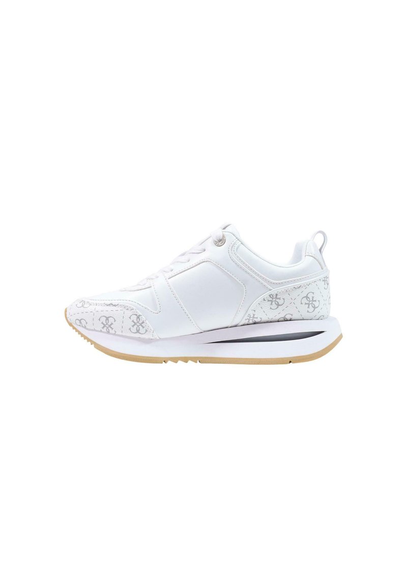 Guess EVORY FLTEVR ELE12 - Chaussures de skate - white---grey/blanc ...