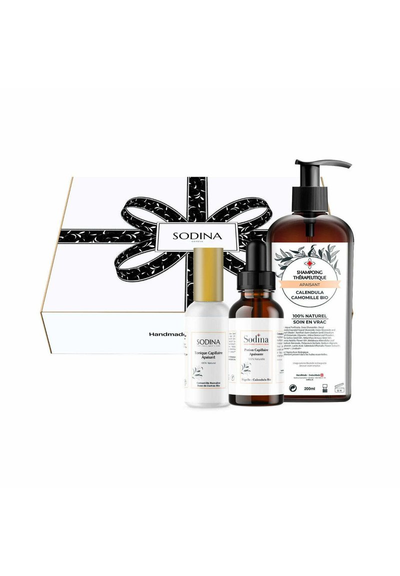 Sodina Cosmetics COFFRET CAPILLAIRE THÉRAPIE APAISANTE - Körperöl ...