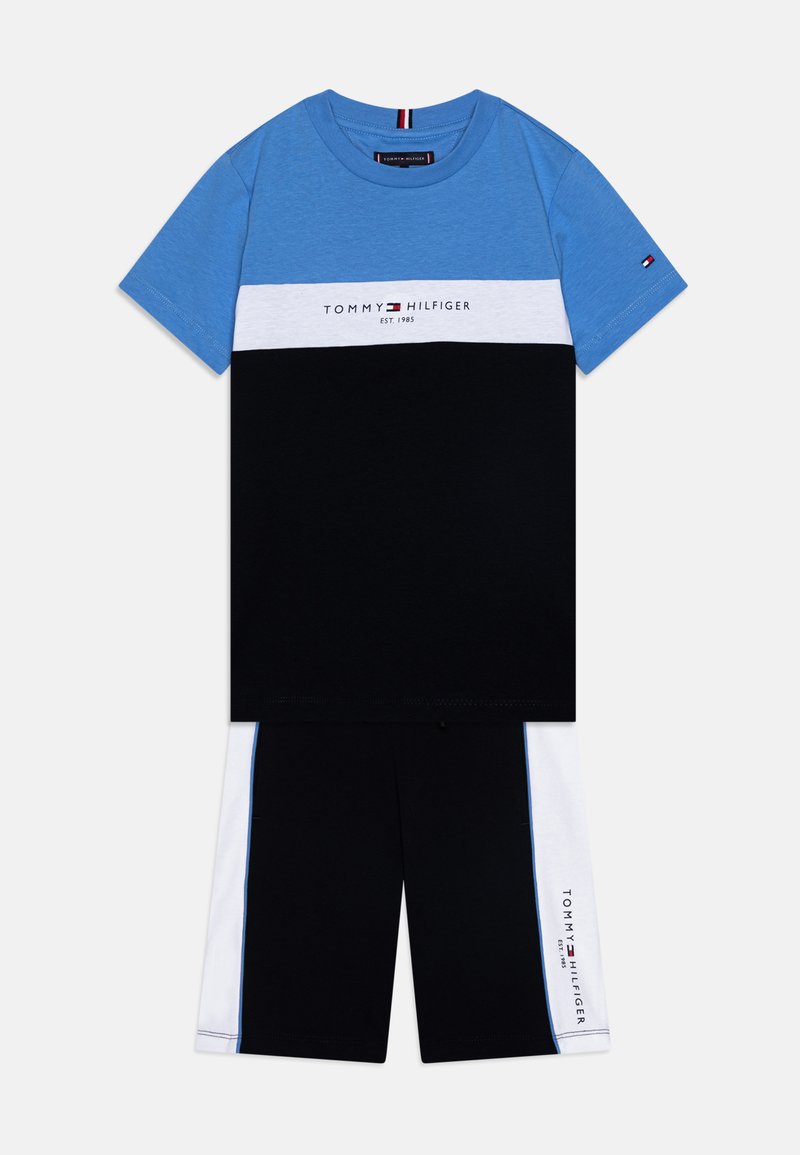 Tommy Hilfiger ESSENTIAL COLORBLOCK SET - Shorts - blue spell/blue ...