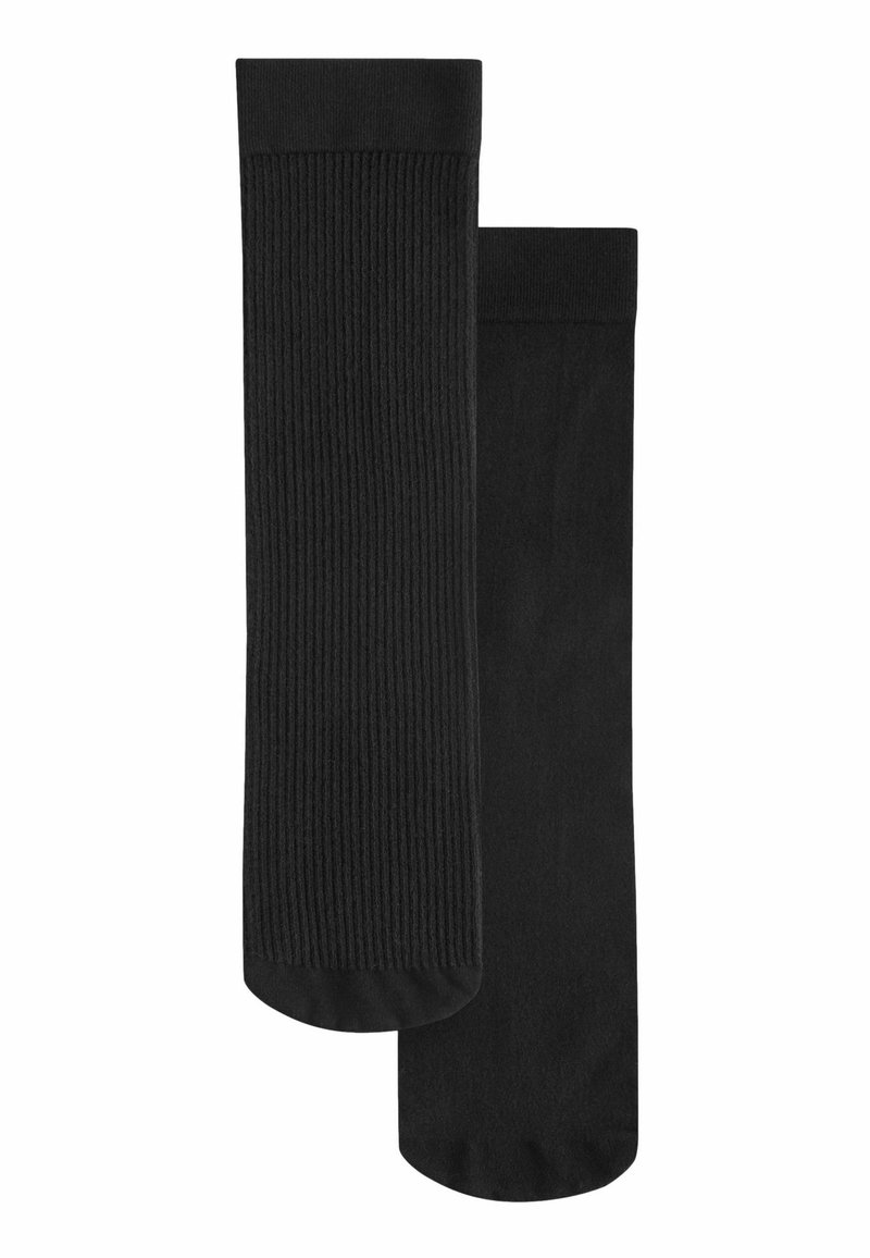 Next 2 PACK REGULAR FIT - Knee high socks - black - Zalando.de
