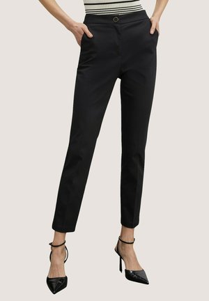 STOCKH LM ANINE STRAIGHT LEG ELASTIC WAIST - Pantalon classique - black ...