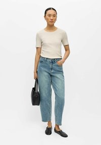 Object OBJMIU ZOE MW BARREL ANKLE JEANS NOOS - Relaxed fit -farkut ...