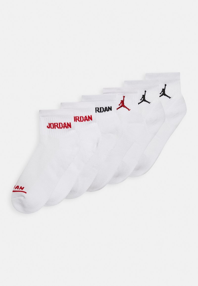 Jordan JORDAN LEGEND ANKLE 6 PACK - Sports socks - white - Zalando.co.uk