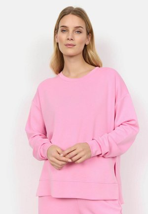 Soyaconcept KANITA STRIPE - Strickpullover - c pink melange combi/pink ...