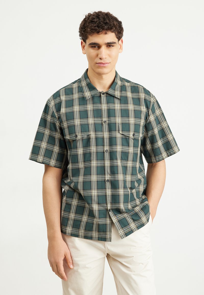 Mads Nørgaard PEROLA CHECK MATEO SHIRT - Cămașă - storm/multicolor ...