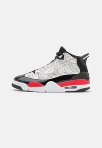 Jordan AIR JORDAN DUB ZERO (GS) - Ghete baschet - white/fire red/black ...