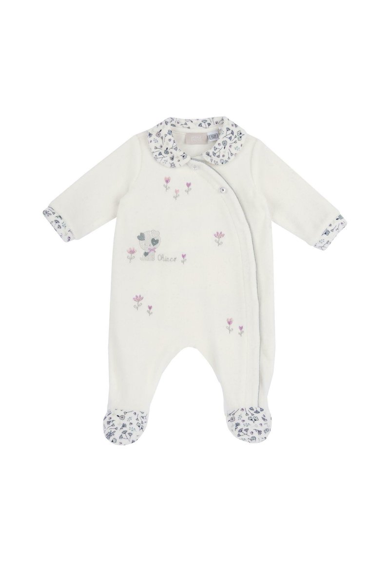 Chicco FRONT OPENING - Sleep suit - white - Zalando