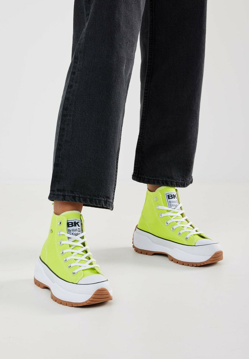 British Knights KAYA FLY - Sneakersy wysokie/zielony - Zalando.pl