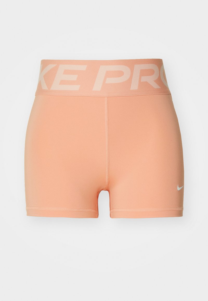 Nike Performance W NP SCULPT DF HR 3IN SHORT - Tights - apricot agate ...