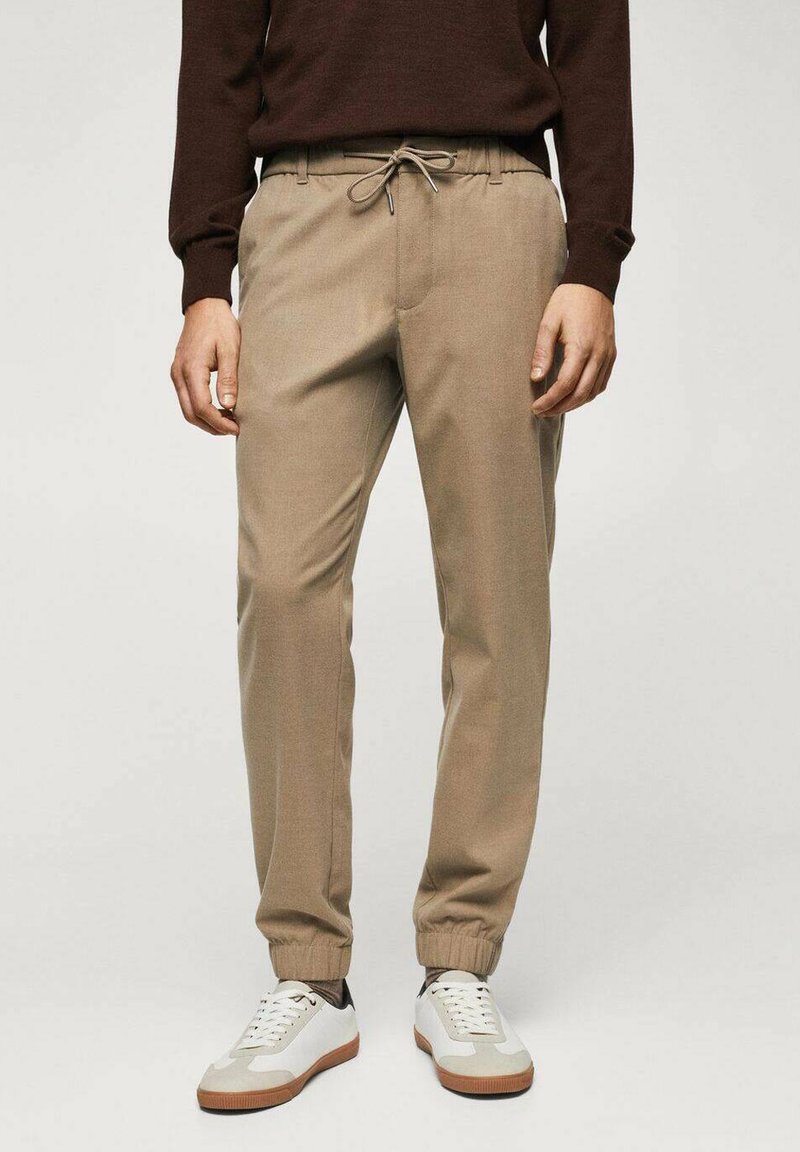 Mango MURLO - Tracksuit bottoms - beżowy/beige - Zalando.co.uk